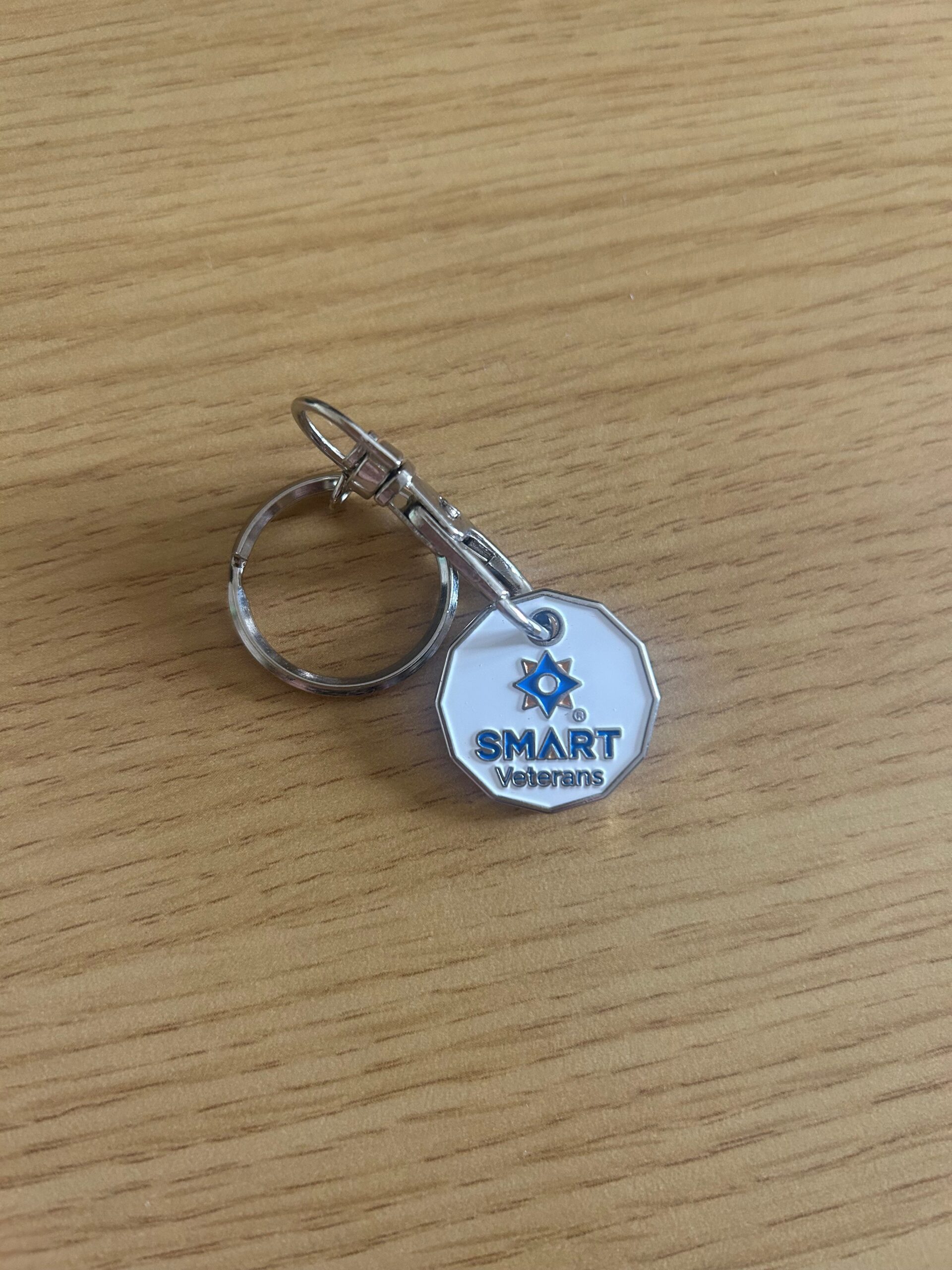 SMART Veterans Trolley Key Ring - UK SMART Recovery